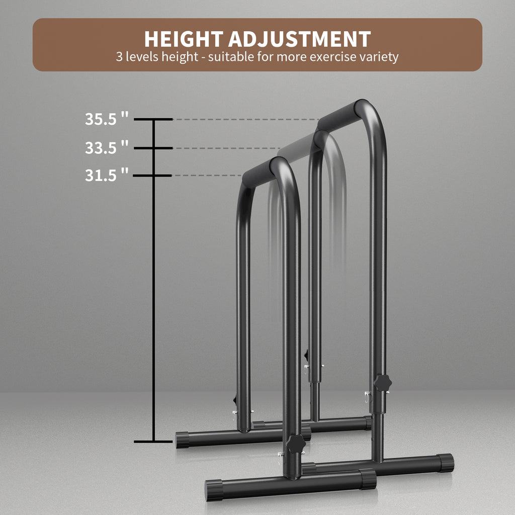 ZENOVA Adjustable Heavy Duty Dip Stand Station