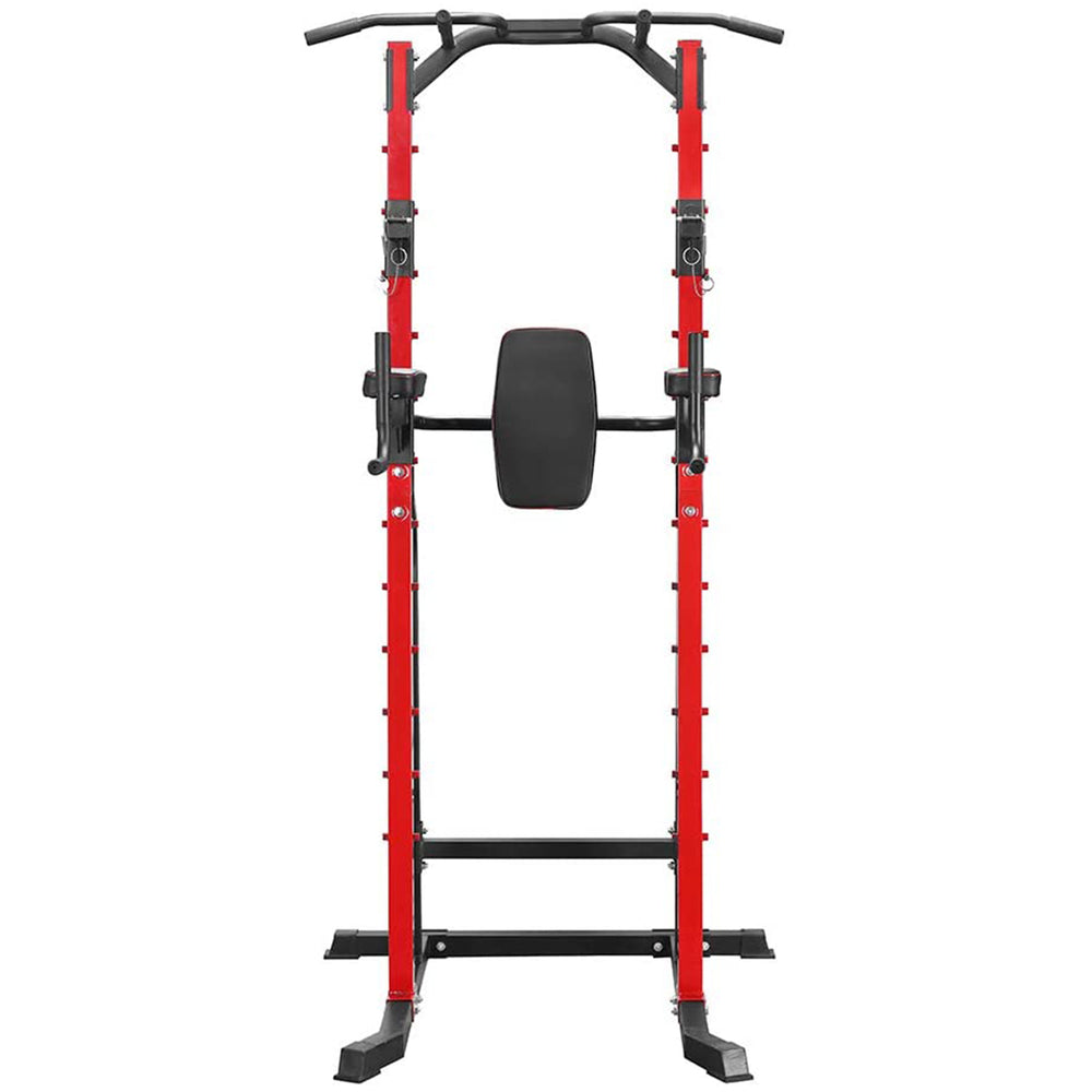 ZENOVA Power Tower Pull-Up Bars Dip Stand Pull Up Stations for Home Wo