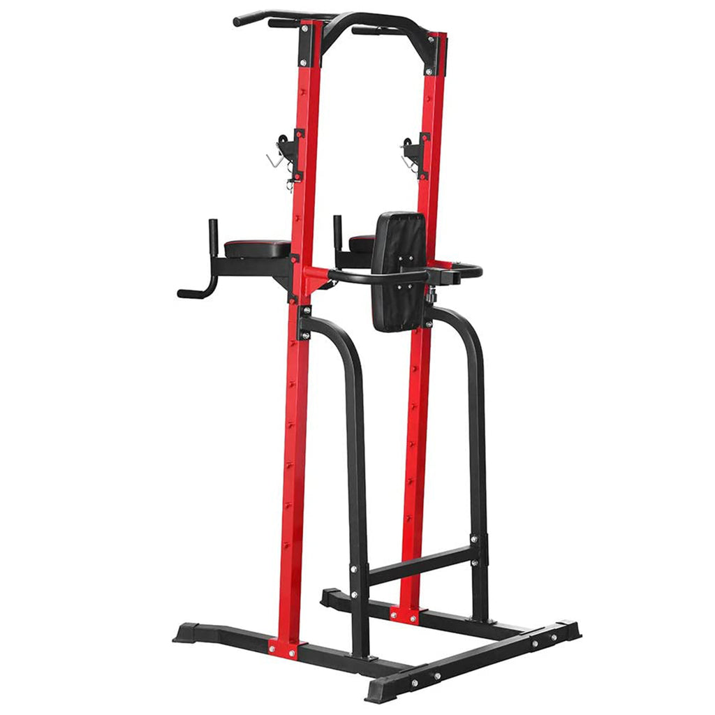 ZENOVA Power Tower Pull-Up Bars Dip Stand Pull Up Stations for Home Wo